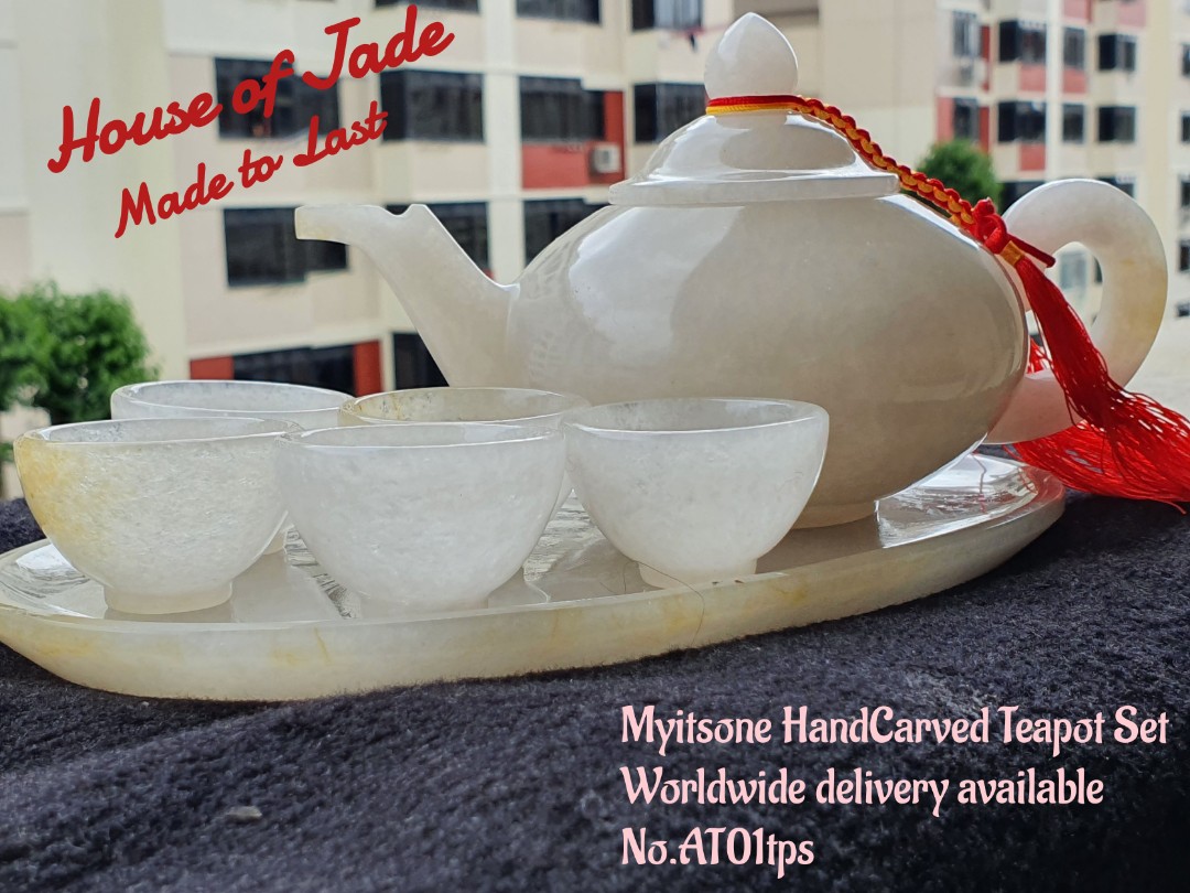 Myanmar myitsone teapot set, Luxury, Accessories on Carousell