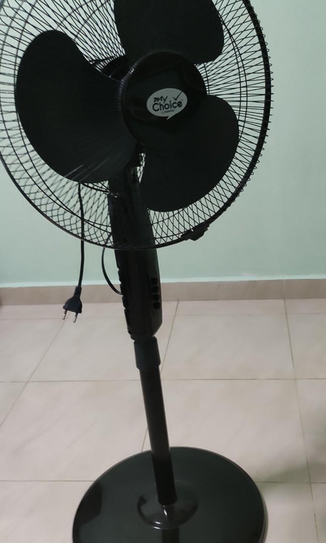 Mychoice 16 inch stand fan, Furniture & Home Living, Lighting & Fans ...