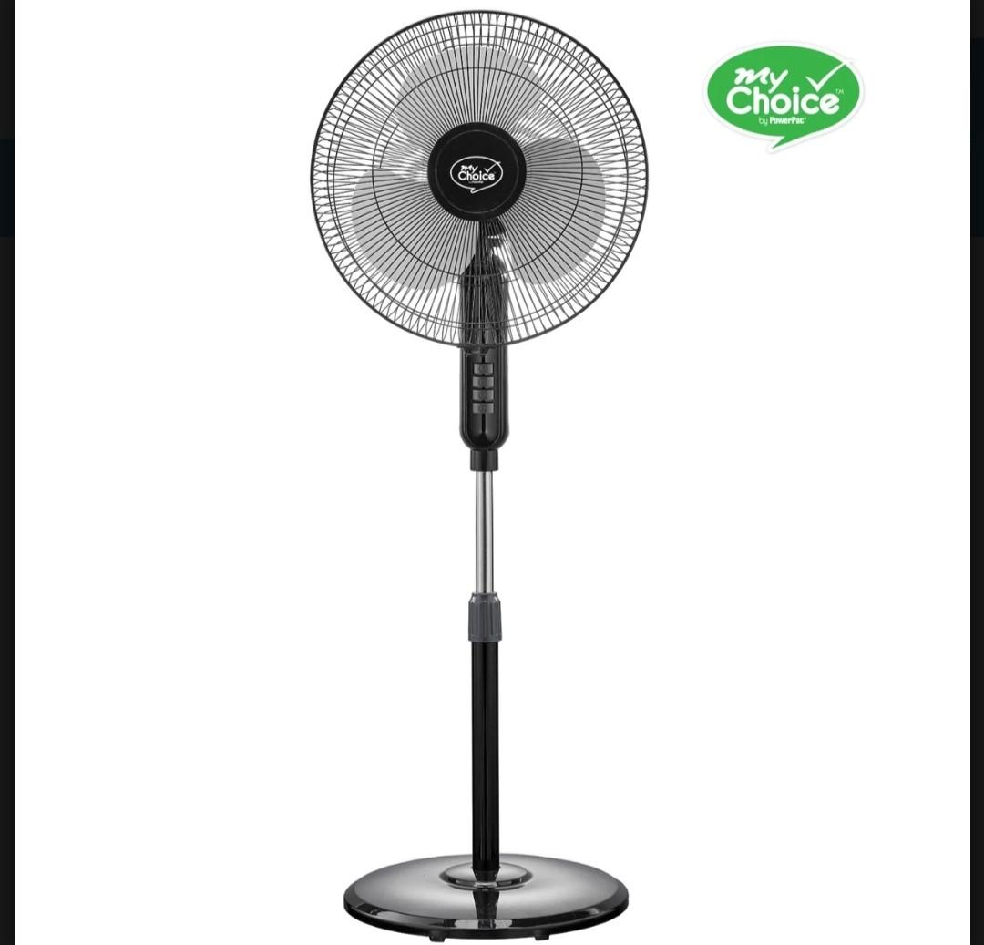 Mychoice 16 inch stand fan, Furniture & Home Living, Lighting & Fans ...