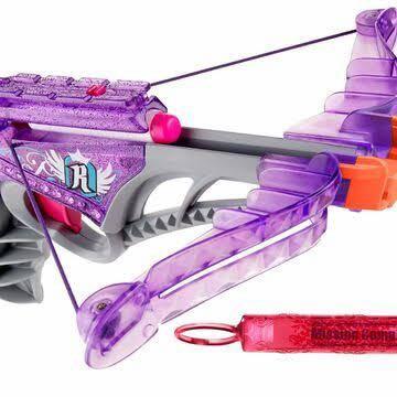 Nerf rebelle bow and crossbow purple , Hobbies & Toys, Toys & Games on ...