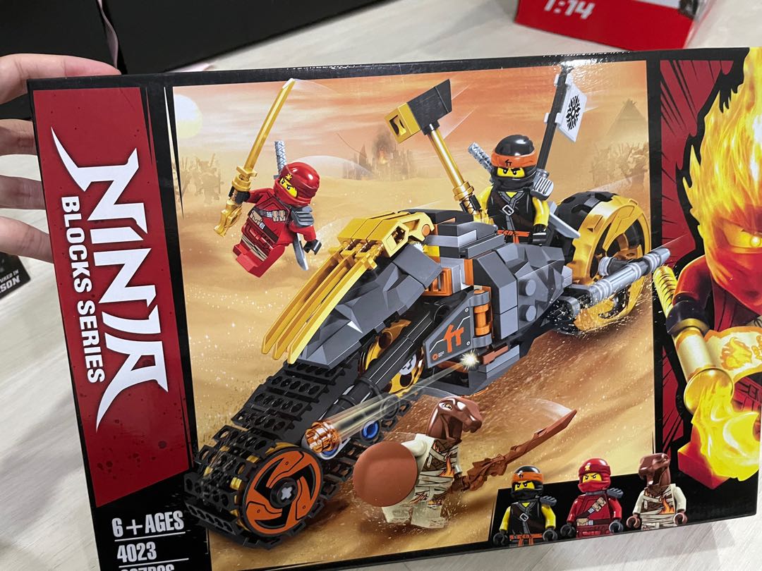 Ninja blocks series Lego car, Hobbies & Toys, Toys & Games on Carousell