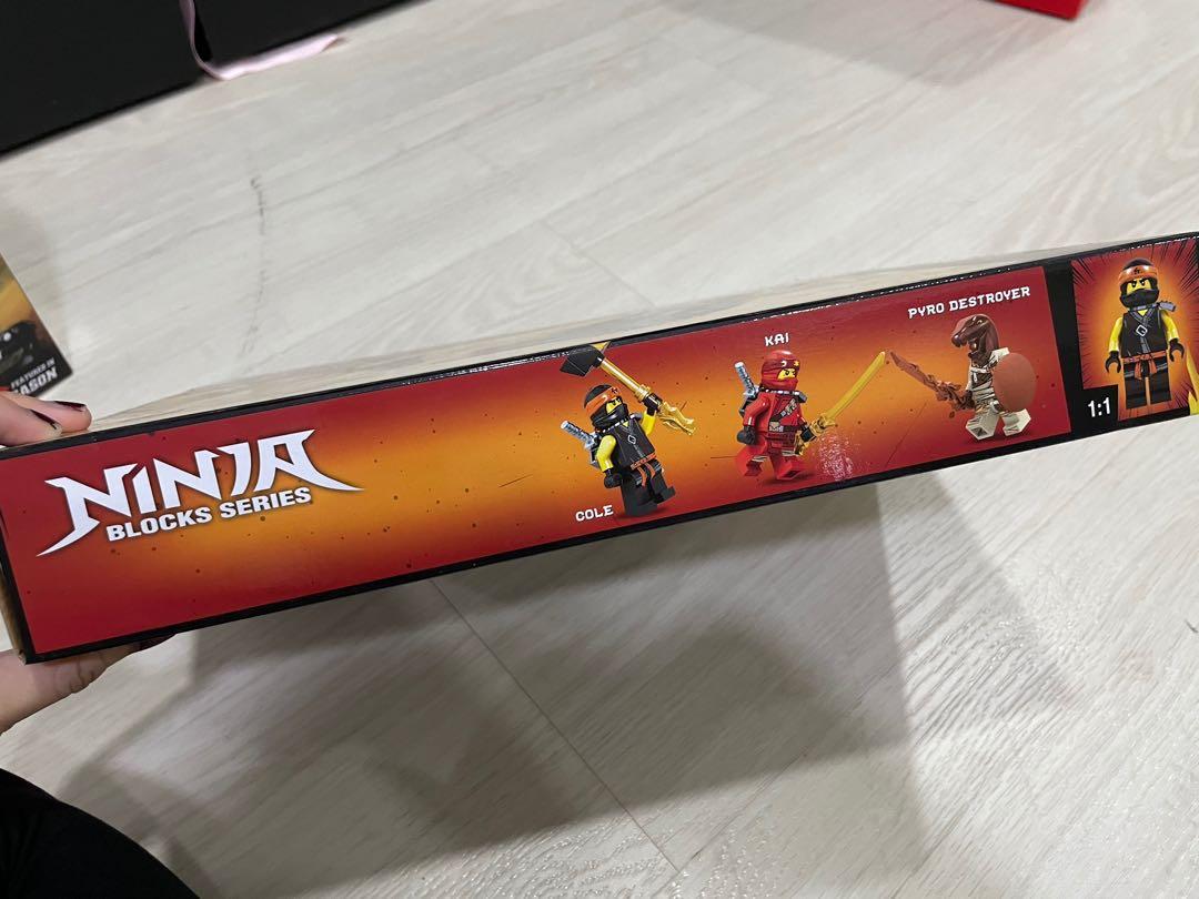 Ninja blocks series Lego car, Hobbies & Toys, Toys & Games on Carousell