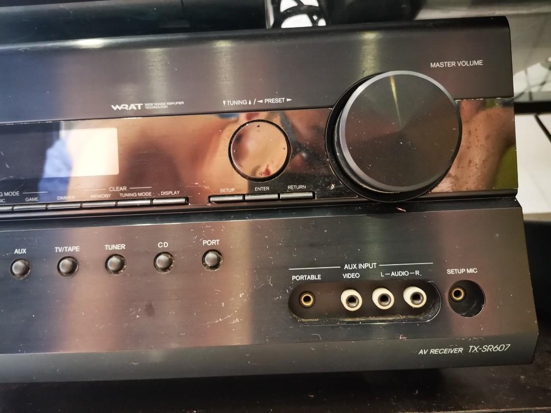 Onkyo TX-SR607 with Dolby PLIIz, Audio, Soundbars, Speakers ...