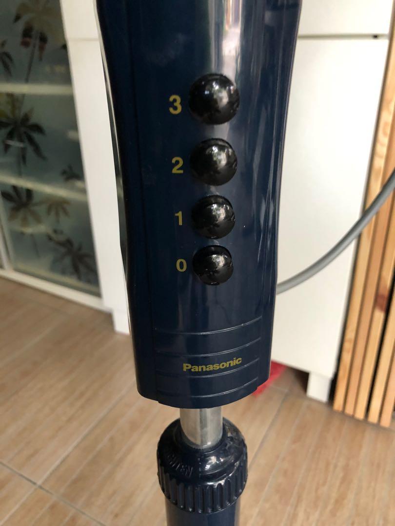 Panasonic Standing pedestal Stand fan, oscillation, strong wind ...