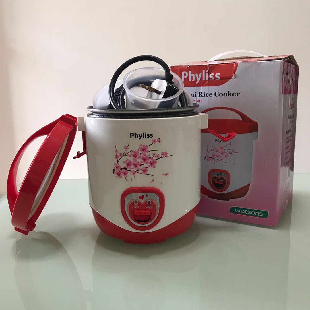 Phyliss mini rice cooker, TV & Home Appliances, Kitchen Appliances ...