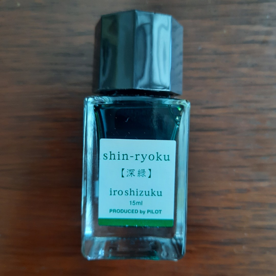 Pilot Iroshizuku Shin Ryoku fountain pen ink, Hobbies & Toys ...