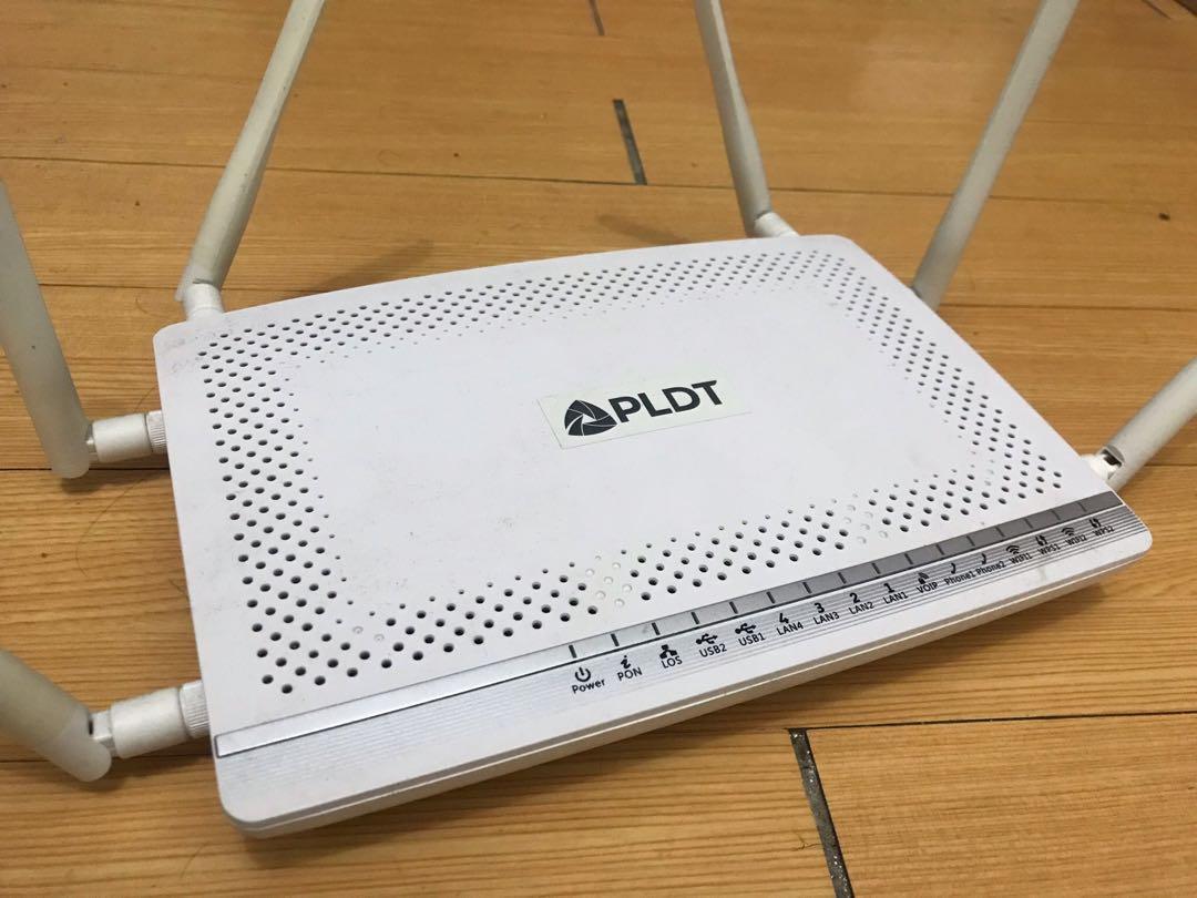PLDT Fiberhome modem router, Computers & Tech, Parts & Accessories ...