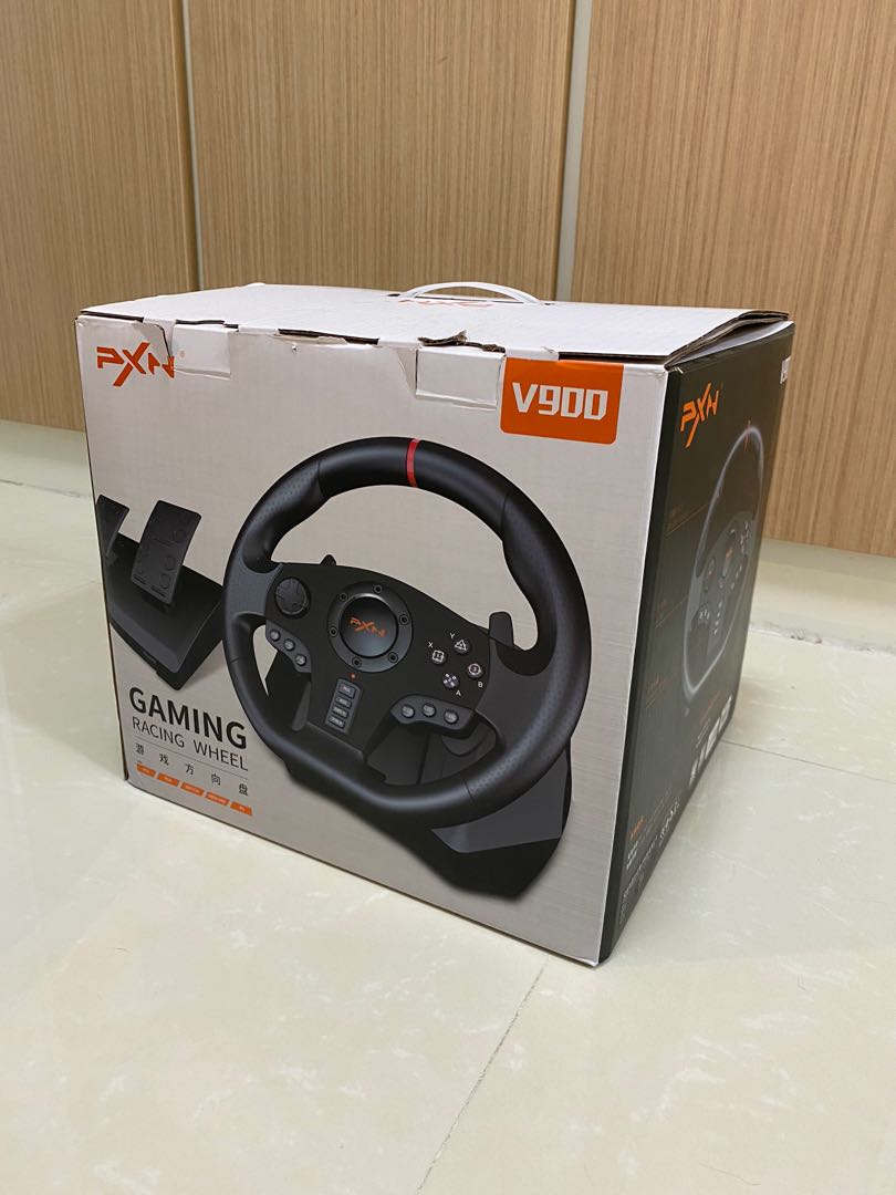 PXN V900 gaming steering wheel, Video Gaming, Gaming Accessories ...