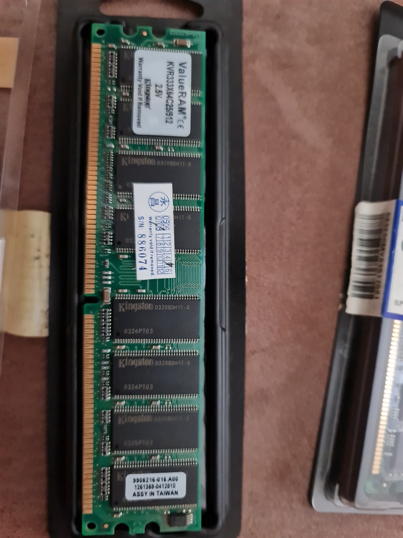 Ram chip, Computers & Tech, Parts & Accessories, Computer Parts on ...