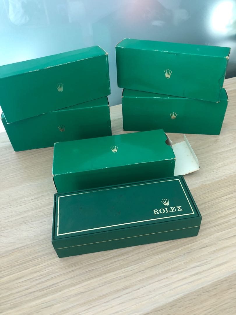 Rare Rolex Box, Men's Fashion, Watches & Accessories, Watches on Carousell