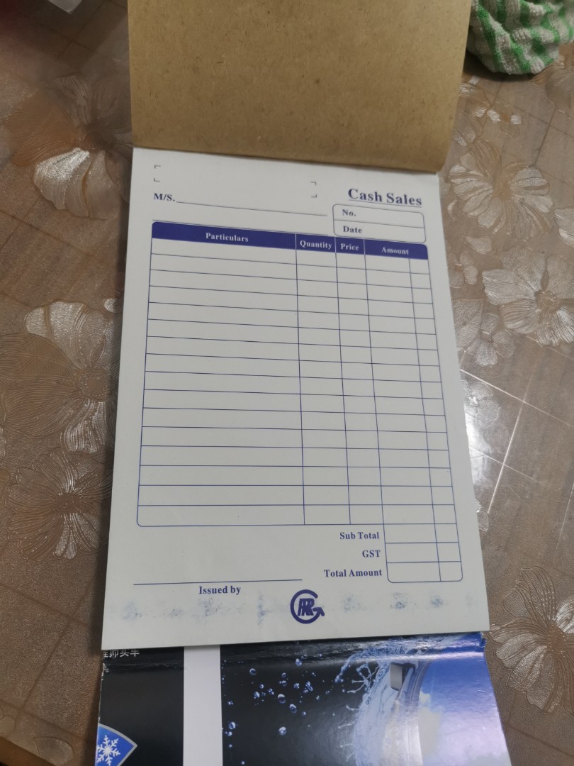 Sales invoice, Everything Else on Carousell