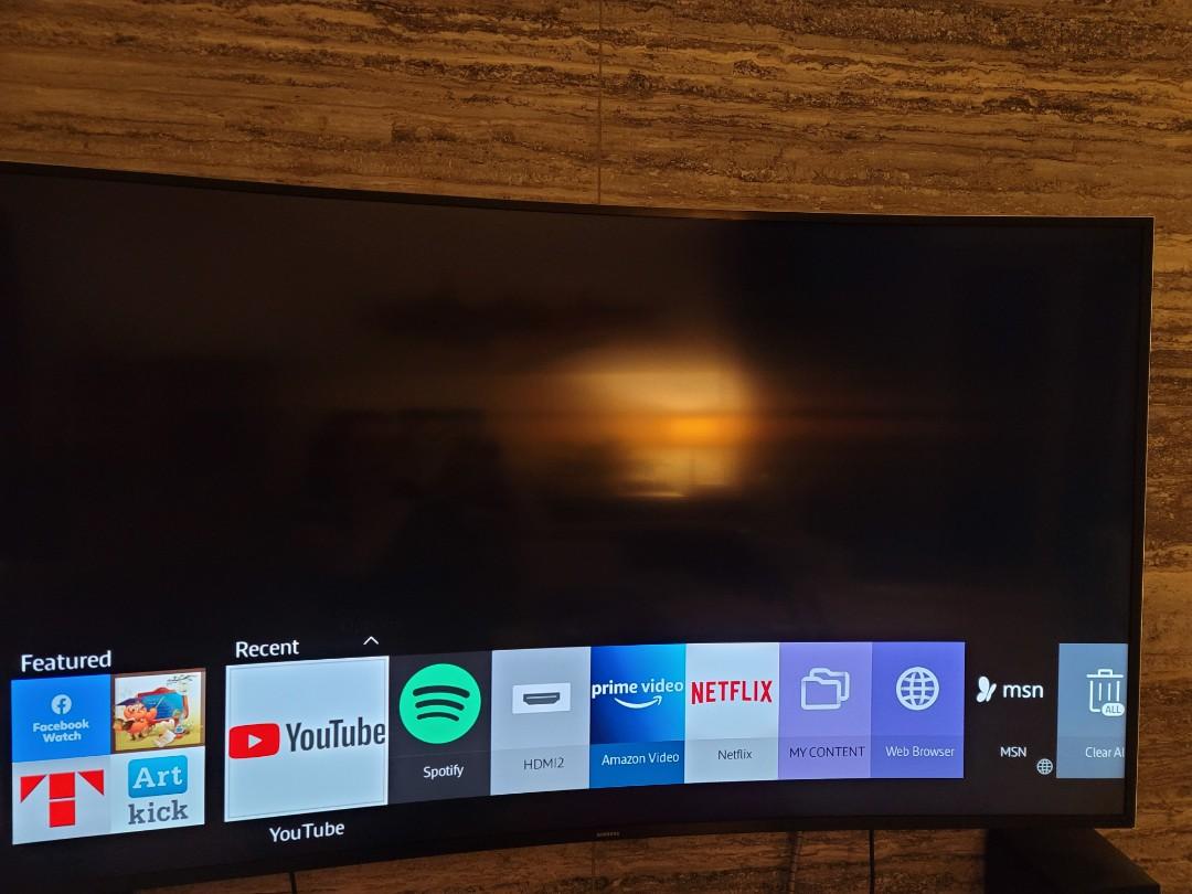 Samsung Series 6 65" JU6600 4K UHD LED TV, TV & Home Appliances, TV ...