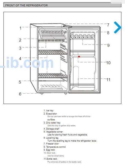 Samsung 110L Refrigerator Fridge (SRG 118), TV & Home Appliances ...
