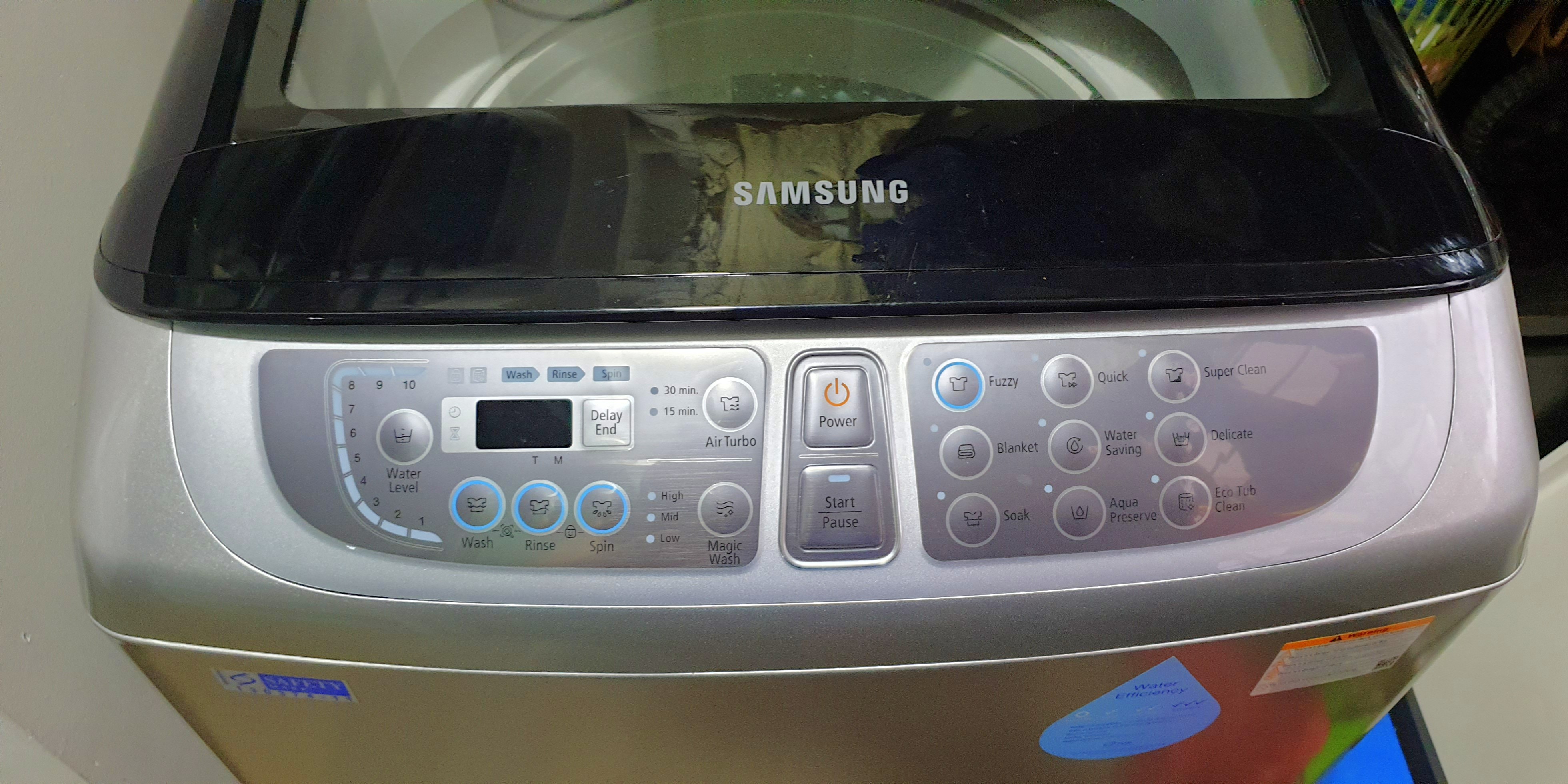 Samsung Wobble washing machine 9KG, TV & Home Appliances, Washing ...