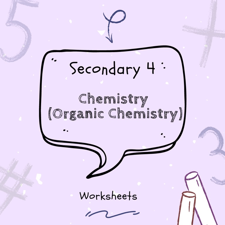Secondary 4 Chemistry (Organic Chemistry Bundle)- Notes, Hobbies & Toys ...