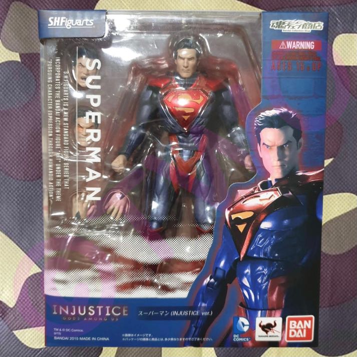 S.H.Figuarts SHF Superman Injustice Version, Hobbies & Toys, Toys ...