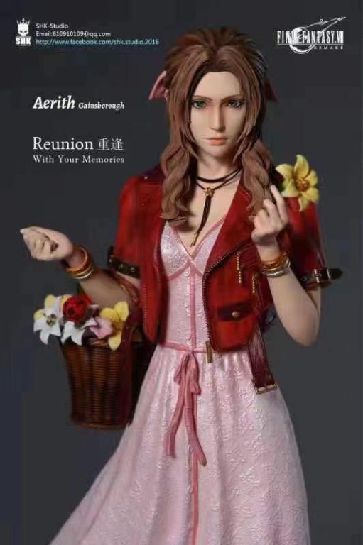 SHK Studio - Final Fantasy Series - Aerith, Hobbies & Toys ...