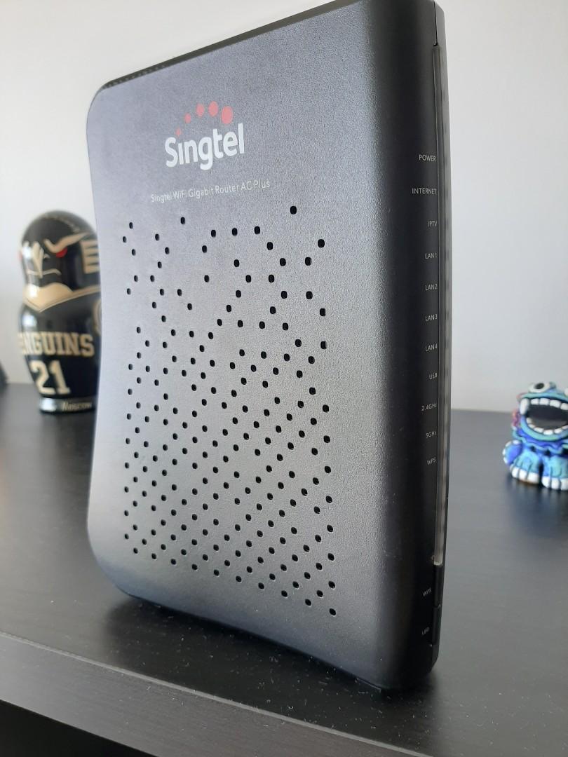 singtel router, Computers & Tech, Parts & Accessories, Networking on ...