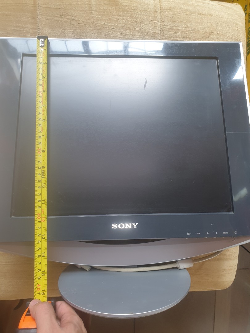 Sony TV monitor, Computers & Tech, Parts & Accessories, Monitor Screens ...