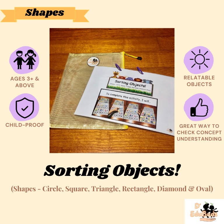 Sorting Objects! (Sorting Objects Based on Shapes) - Educational ...