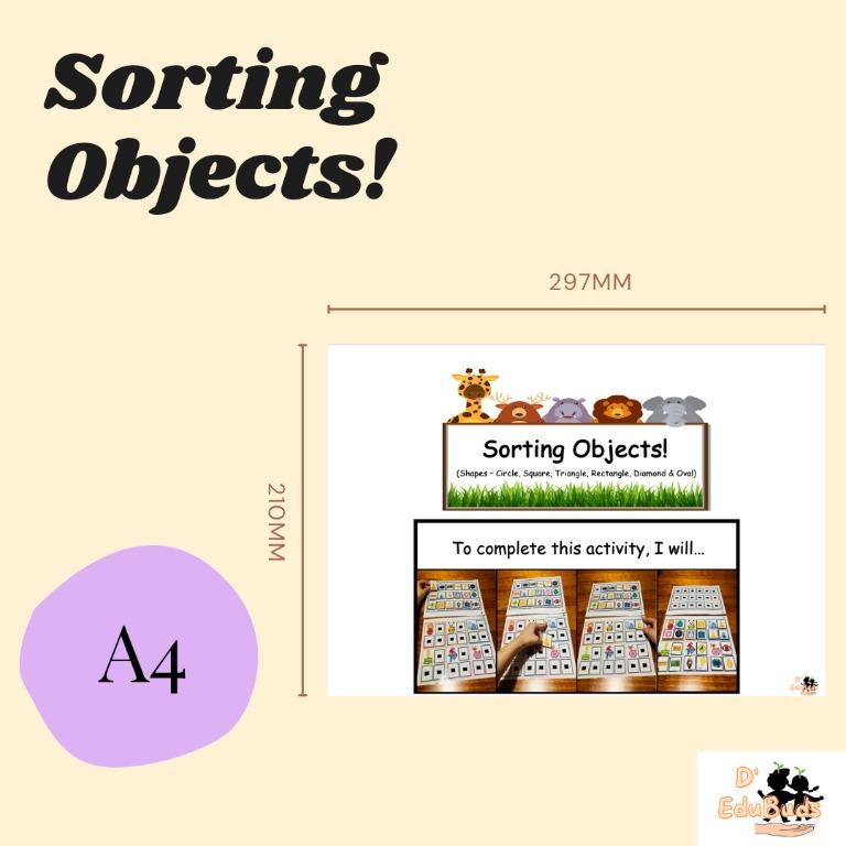 Sorting Objects! (Sorting Objects Based on Shapes) - Educational ...