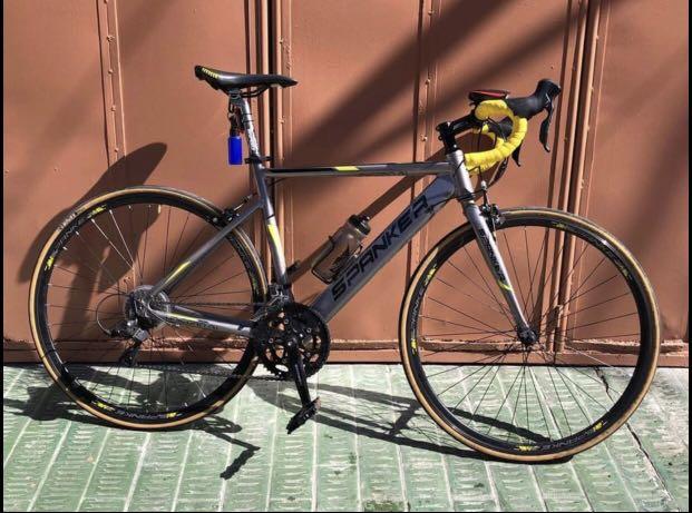 SPANKER ( UNICORN R1 ) STI Road Bike - Titanium color, Sports Equipment ...