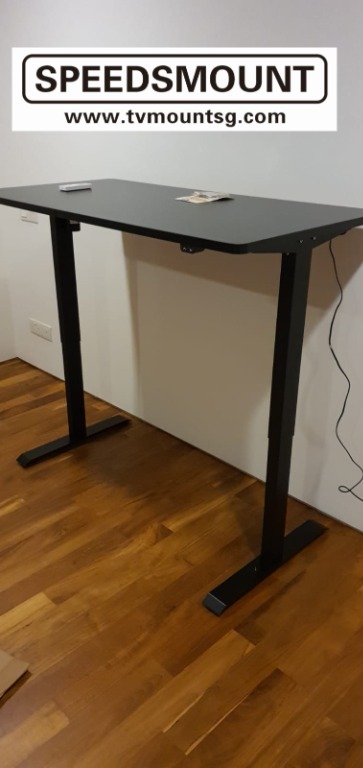 standing desk loctek Ergonomic Workstation Sit Stand Table, Furniture ...