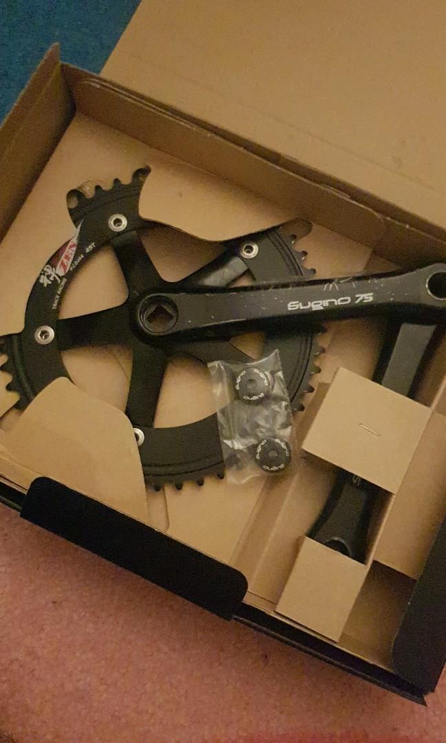 Sugino 75 + Sugino Zen 49T, Sports Equipment, Bicycles & Parts ...