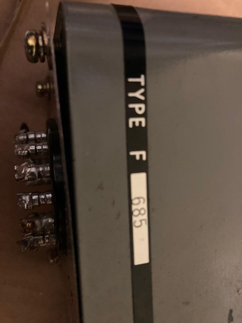 Tamradio (Tamura) F-685 Push-Pull Tube Amplifier Transformers Pair (8K primary 4-8-16 ohm ...