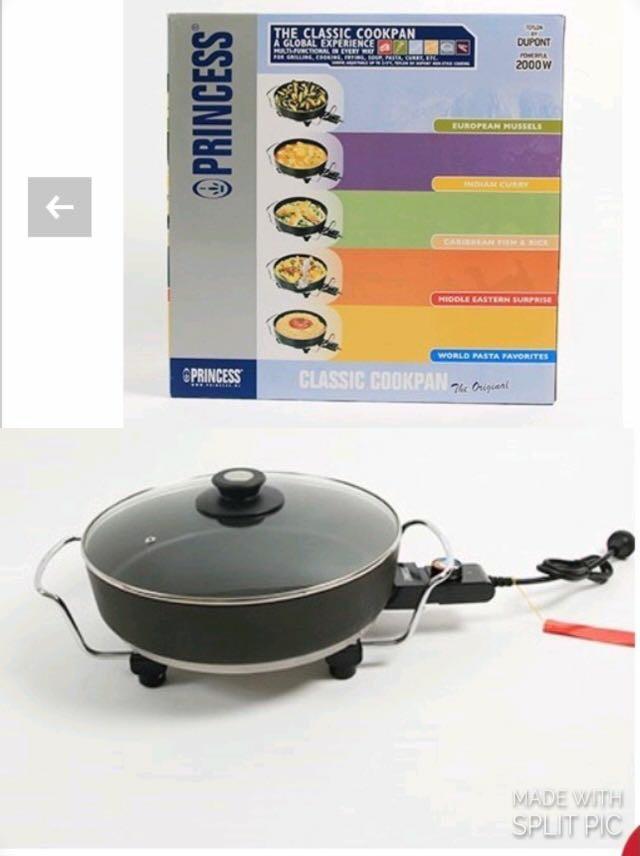 TEFLON BY DUPONT Princess Classic Cookpan, TV & Home Appliances ...