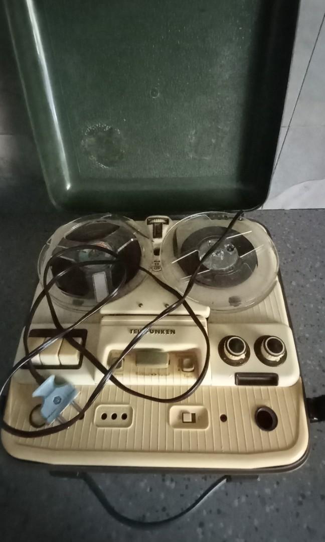 Telefunken Reel tape player 1950s (made in Western Germany), Hobbies ...