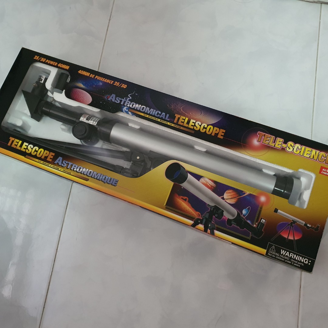 Tele-Science Telescope, Hobbies & Toys, Toys & Games on Carousell