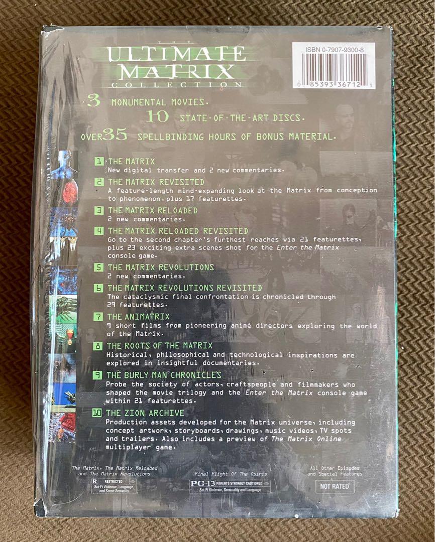 The Ultimate Matrix Collection (The Matrix / The Matrix Reloaded / The ...