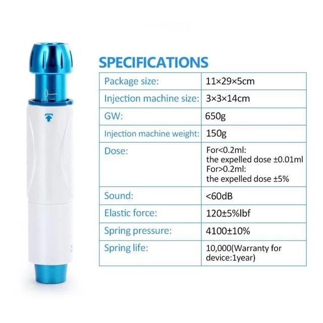 Thesera Stabilizer Needle Free Injection system Needleless Injector, Beauty & Personal Care ...