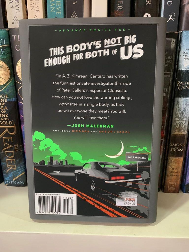 This Body's Not Big Enough For Both of Us by Edgar Cantero, Hobbies ... This Body's Not Big Enough For Both of Us by Edgar Cantero, Hobbies ...