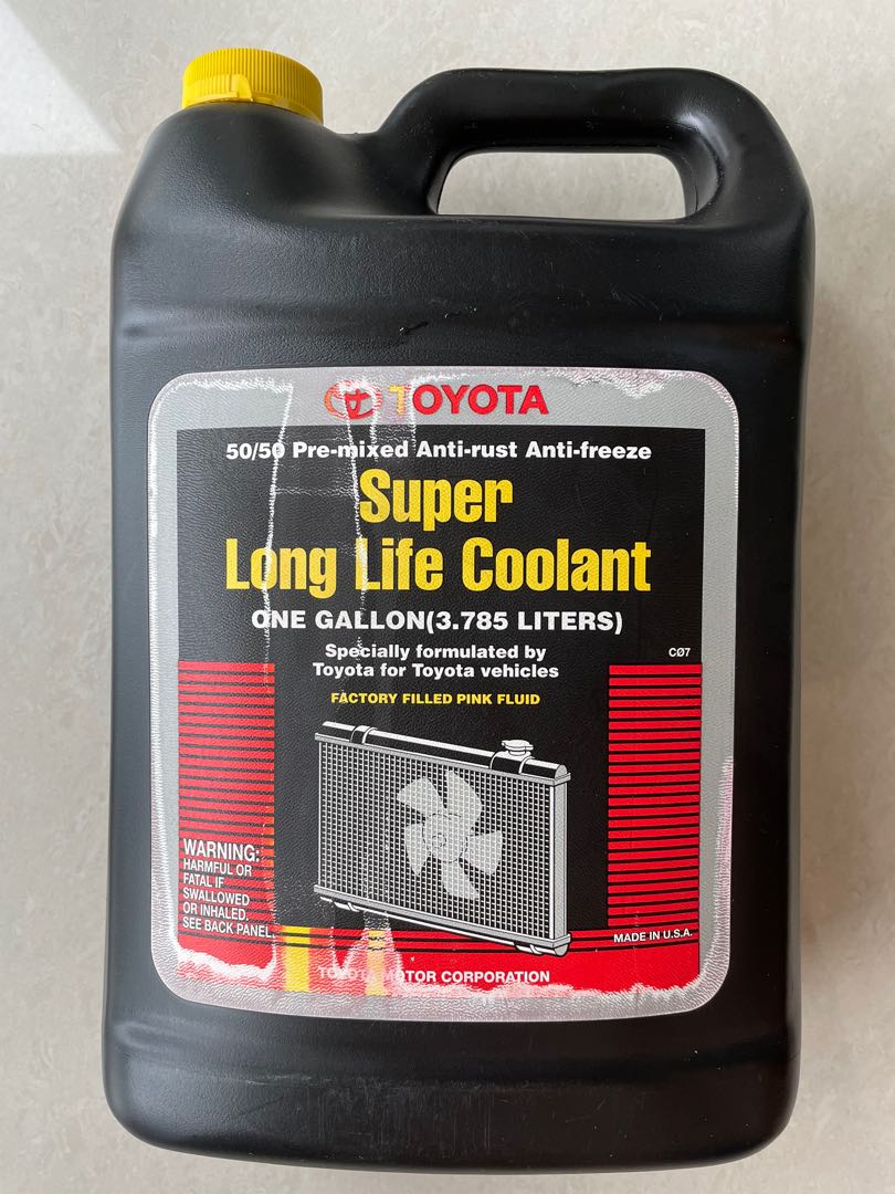 Toyota Lexus Coolant 3.785 litres, Car Accessories, Accessories on ...