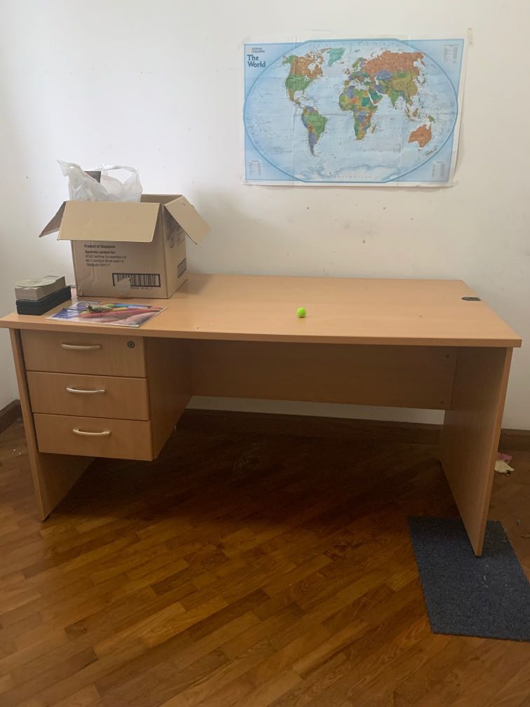 Used study table, Furniture & Home Living, Furniture, Tables & Sets on ...