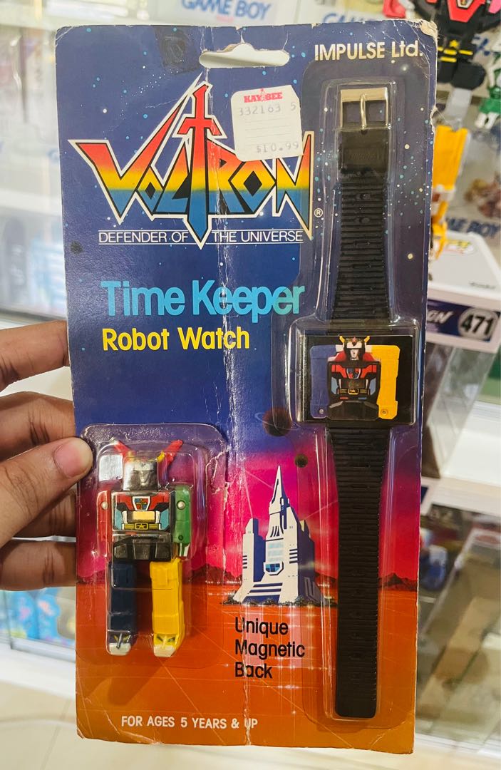 Vintage Time keeper Voltron watch 1985, Hobbies & Toys, Toys & Games on ...