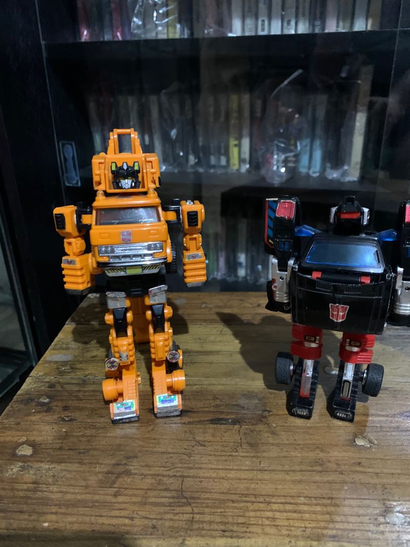 Vintage Transformers G1 Set - Grapple & Trailblazer, Hobbies & Toys ...