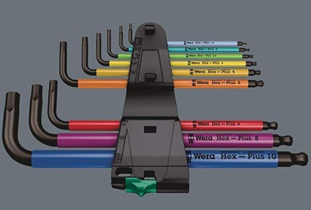 Wera Hex-Plus Allen Keys set, Sports Equipment, Bicycles & Parts, Parts ...