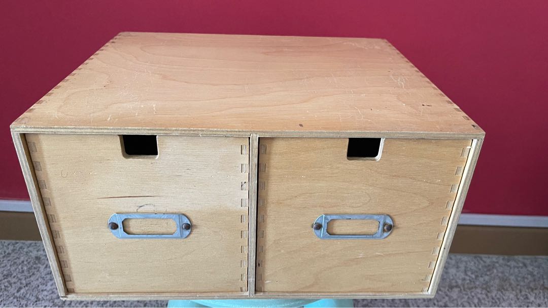 Wooden postman drawer, Furniture & Home Living, Furniture, Shelves ...