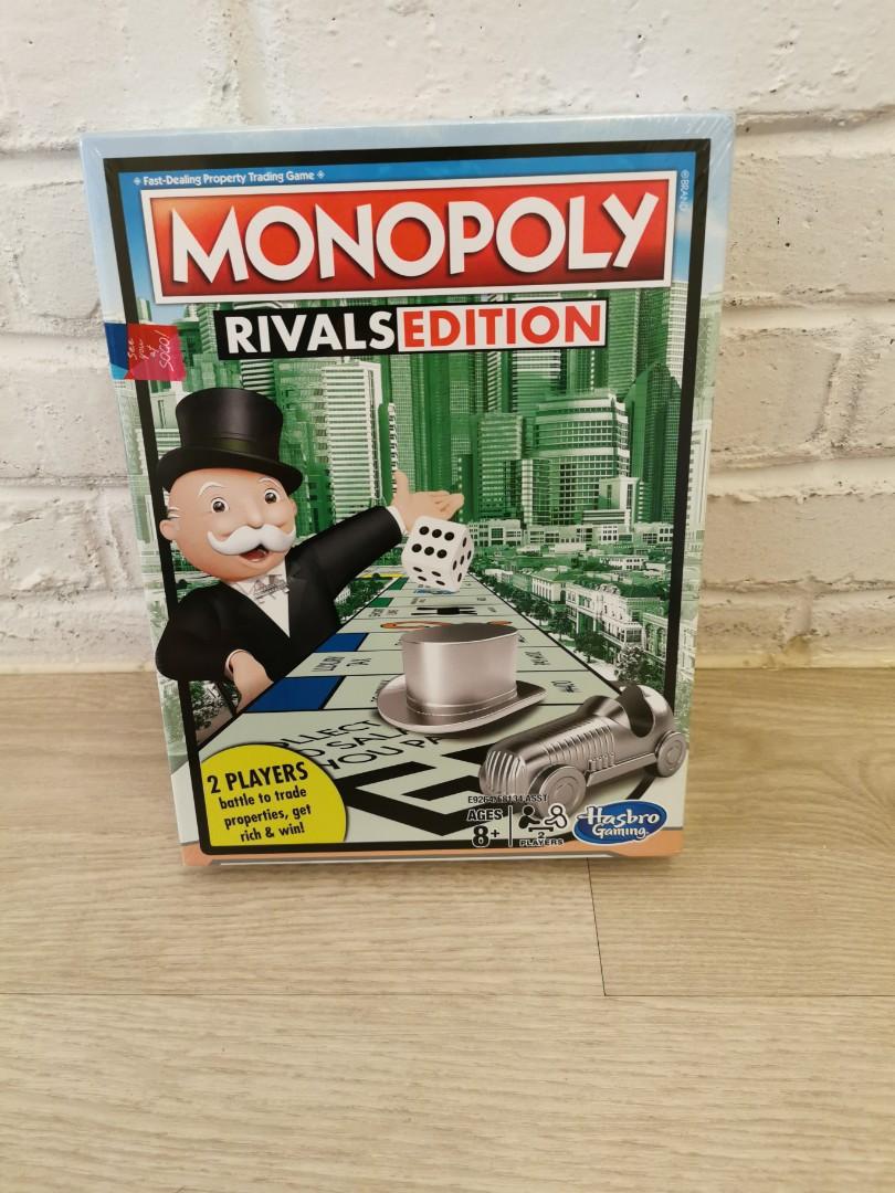 大富翁 Monopoly Rivals Edition, 興趣及遊戲, 玩具 & 遊戲類 - Carousell