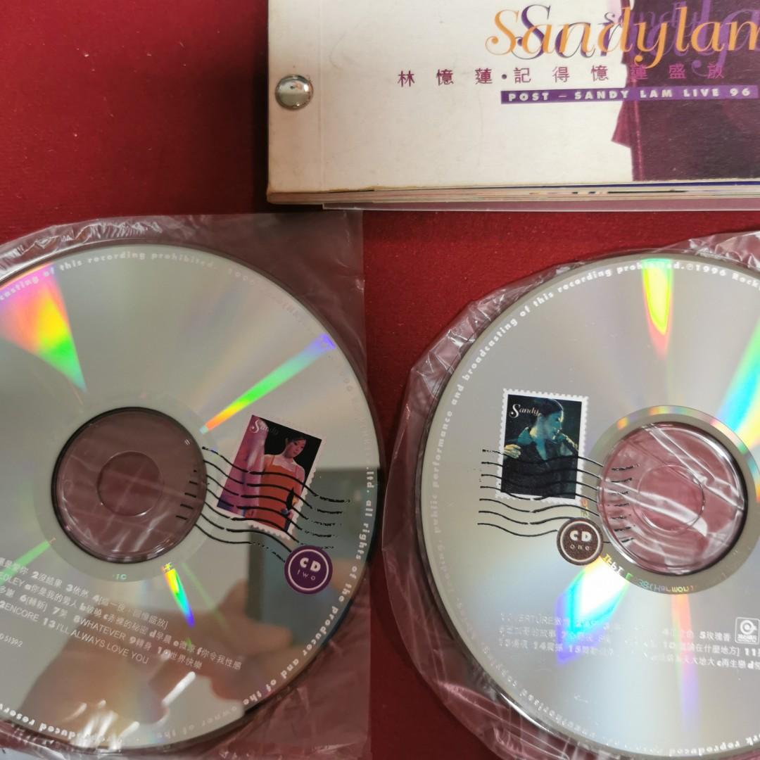林憶蓮·記得憶蓮盛放 Post - Sandy Lam Live 96 2CD / 1996年 01首版 Harmonic 版 靚聲 滾石唱片 初版紙板裝, 興趣及遊戲, 音樂、樂器 & 配件 ...