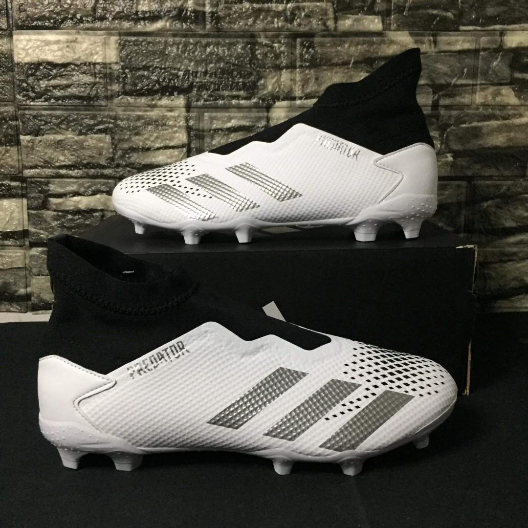 Adidas Predator 20.3 Laceless FG, Sports Equipment, Other Sports ...