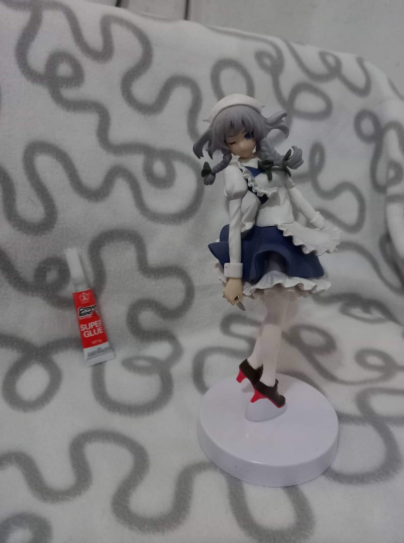 Anime Figure Sakuya Izayoi Furyu, Hobbies & Toys, Toys & Games on Carousell