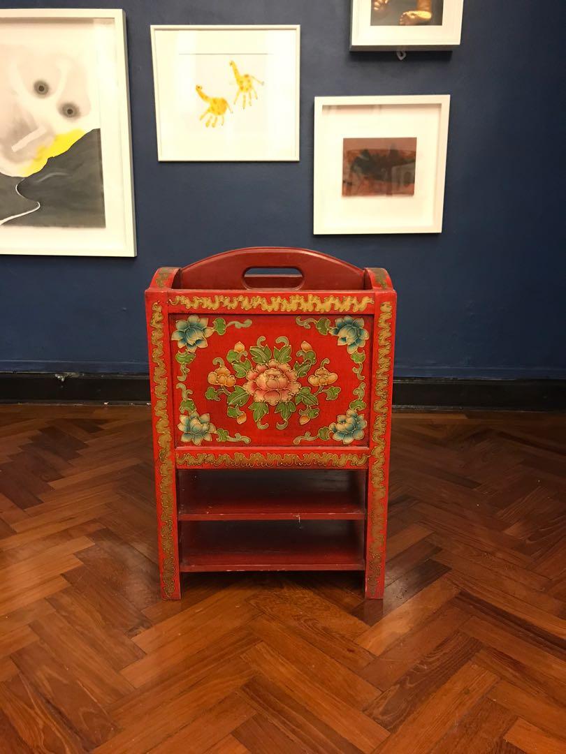 Antique newspaper stand, Furniture & Home Living, Furniture, Shelves ...