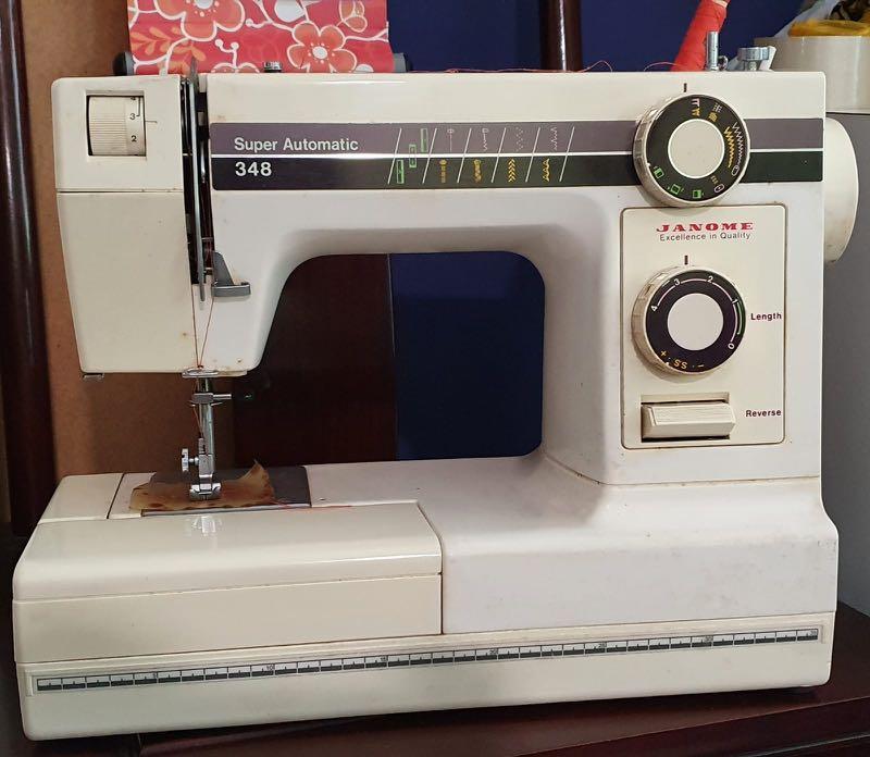 Rare Authentic Janome Sewing Machine, TV & Home Appliances, Other Home ...
