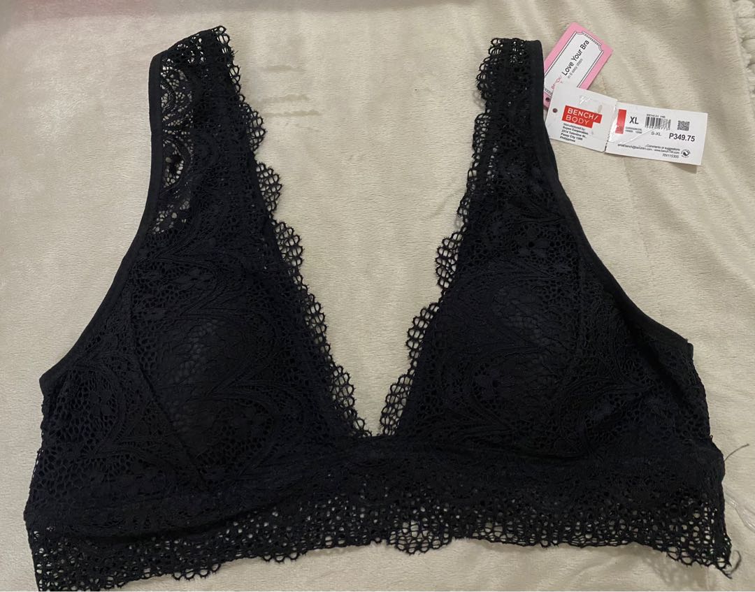 Bench Bra / Black Lace, Women's Fashion, Undergarments & Loungewear on ...