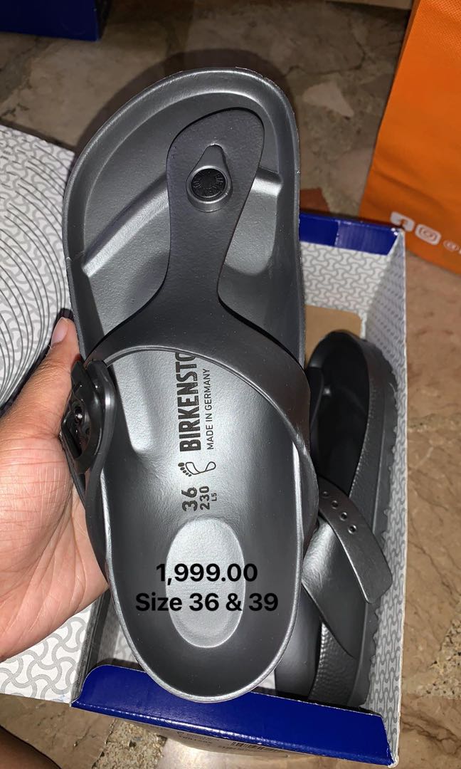 Birkenstock Gizeh Rubber, Women's Fashion, Footwear, Flats & Sandals on ...