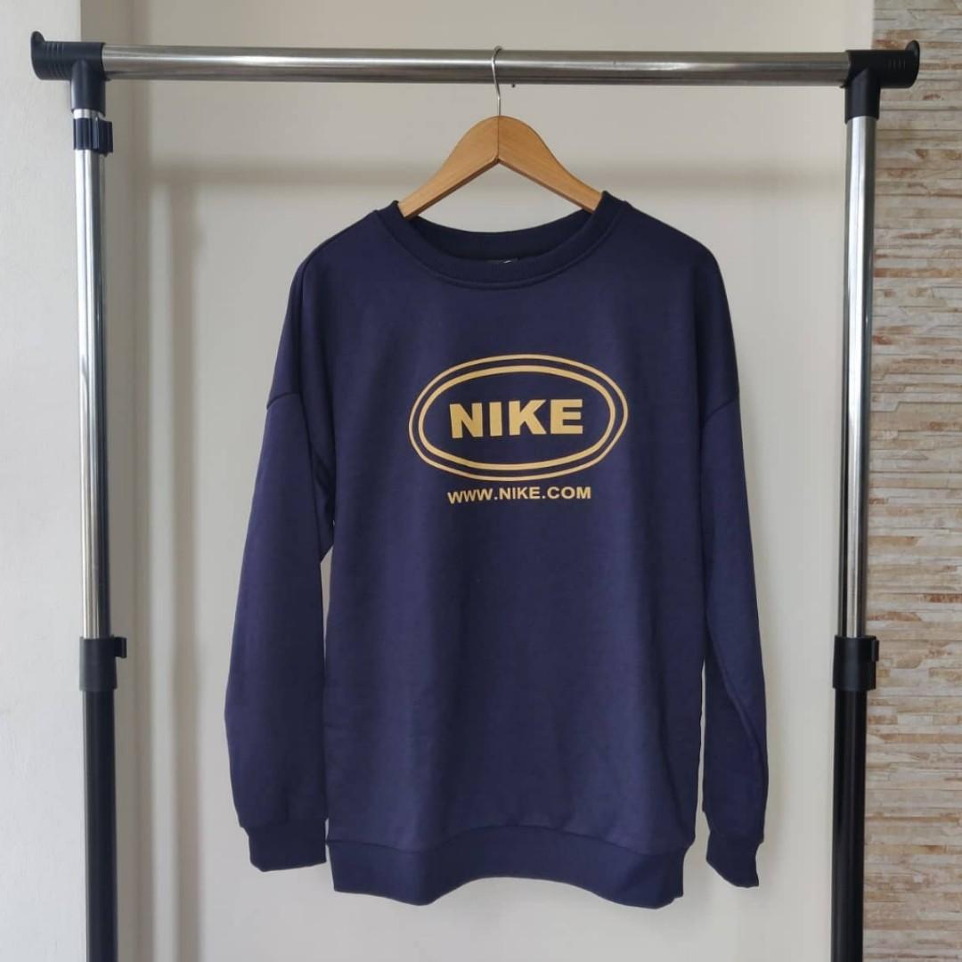 Bootleg Nike Vintage Oval logo Sweatshirt, Men's Fashion, Tops & Sets ...